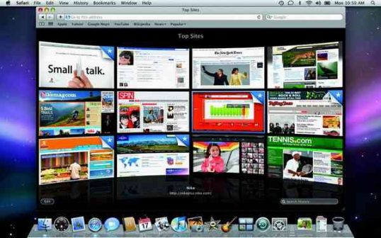 Apple lanza Safari 4 | Todo en un click