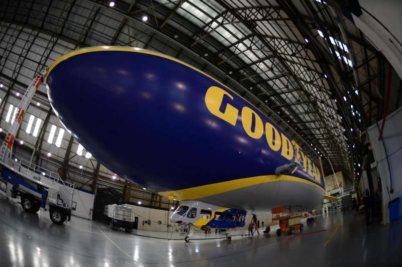 Goodyear presenta un nuevo Blimp con tecnología de punta | Todo en un click