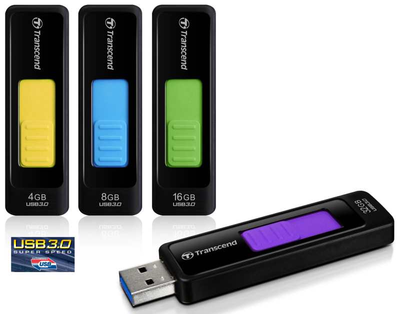 Transcend presenta Pen Drive retráctil con USB 3.0 | Todo en un click
