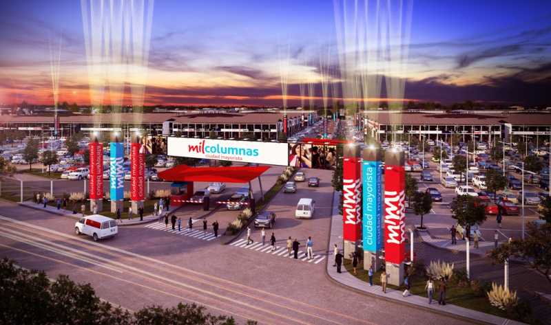 Mil Columnas Ciudad Mayorista: el centro comercial mas grande de ...