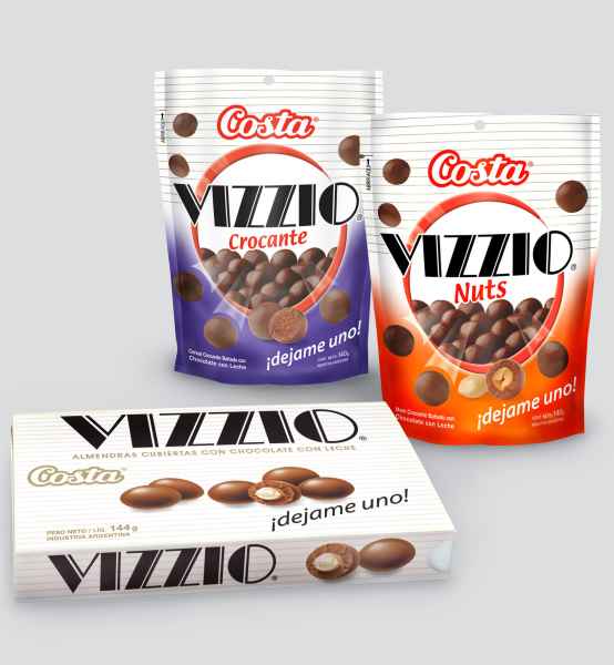 Chocolates VIZZIO: Dos Nuevas variedades y promo | Todo en un click