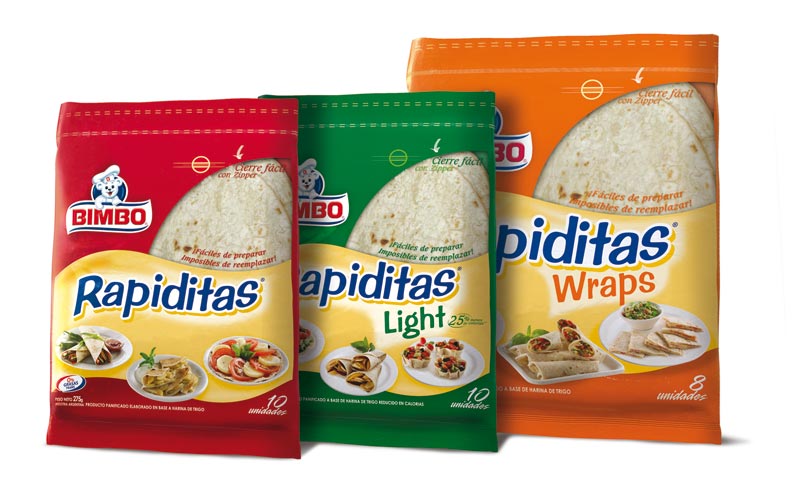 Bimbo presenta sus renovadas Rapiditas | Todo en un click