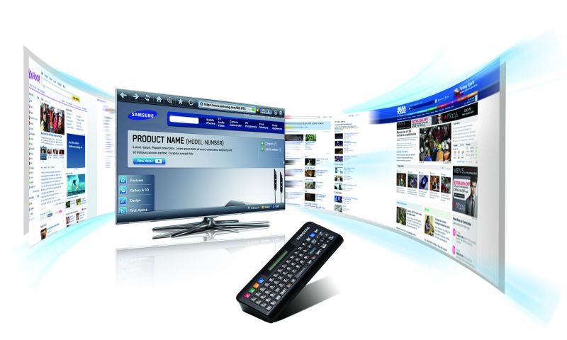 Samsung presenta su nuevo SMART TV D8000 | Todo en un click