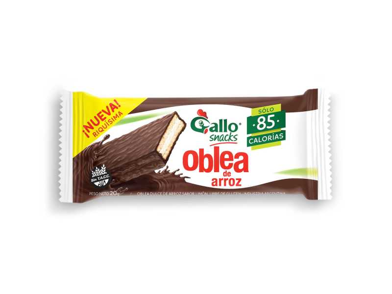 Nueva oblea de Arroz Gallo Snacks | Todo en un click