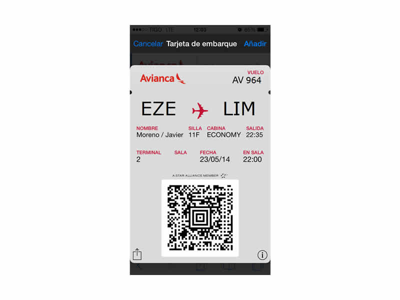 Avianca introduce su servicio de mobile check in en Buenos Aires | Todo ...