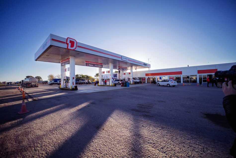 Dapsa inauguró su primera estación de servicio en Argentina