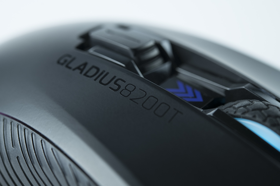 Mouse GLADIUS 8200T de PRIMUS con sensor óptico PixArt y diseño ergonómico | Todo en un click
